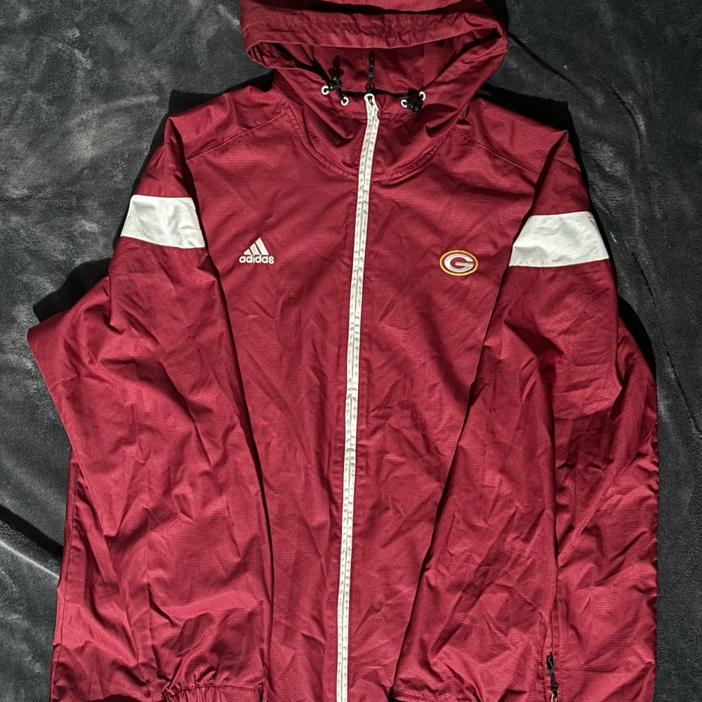 Red Wind Breaker Jacket - Gem